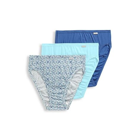 Jockey Womens Plus Size Elance French Cut 3 Pack Underwear Cuts 100