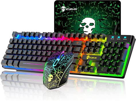 Trust Gaming Keyboard And Mouse Set Gxt 838 Azor Keyboard With Qwerty Uk Layout Led
