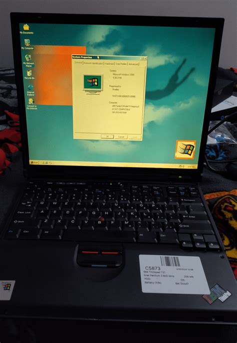 My New Thinkpad T21 R Thinkpad