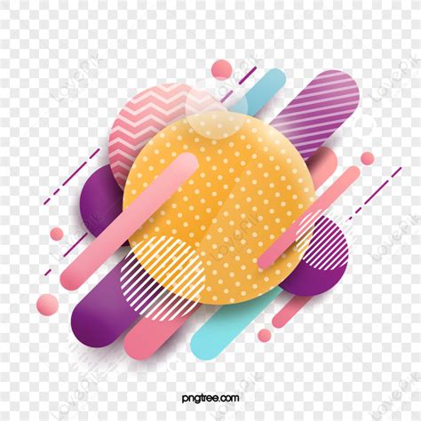 기하학적 스테레오 흐름 그라데이션 일러스트 계층종이마케팅 Png 일러스트 무료 다운로드 Lovepik