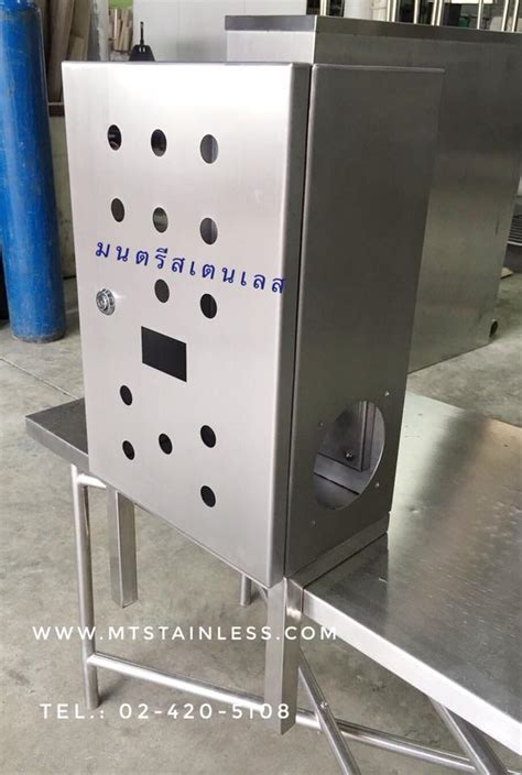🔥🔥 ตู้ไฟสเตนเลส 🔥🔥 📌 ขนาด 30 X 45 X 20 Cm วัสดุ สเตนเลส เกรด 304 หนา 1 2 Mm ผิวขัด Hairline