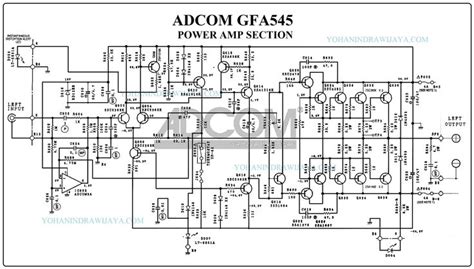 Adcom Gfa 545ii Power Section — Yohan From Indonesia Audio Amplifier