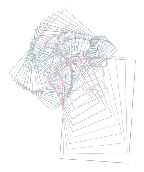 Abstract Square Rectangle Geometric Pattern Details Concept Web And Effect Stock Vector