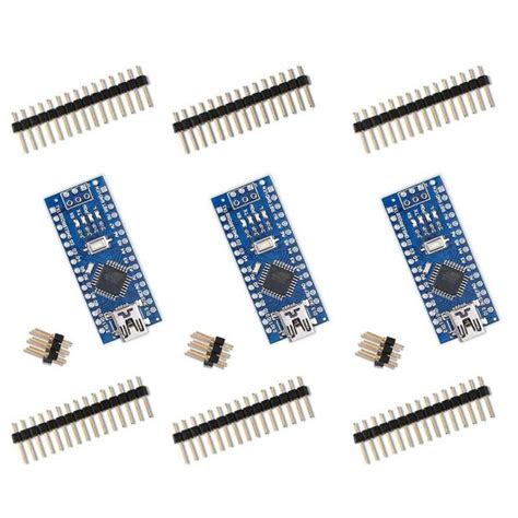 【vision shop】new 3 pcs arduino pro mini nano v3 0 atmega328p 5v 16m