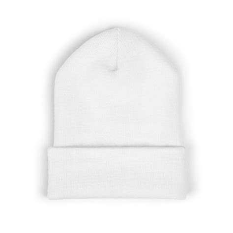 Classic Cuffed Beanie Embroidery Two Wheels For Thrills