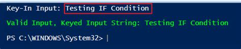 Information Technology How To Guides Windows Powershell Basics How To Construct If Then Else