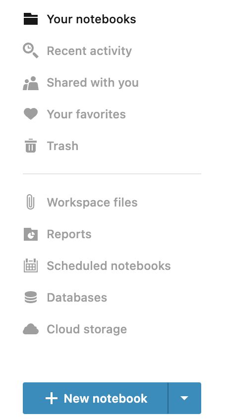 Add A New Notebook Datalore Documentation