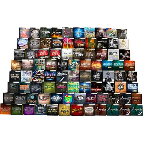 Toontrack Drum Midi Expansion Packs Guitar Center