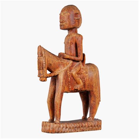 Wooden Equestrian Statue Modelo 3d Descargar Decoración On