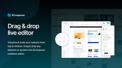 Ecomposer Landing Page Builder Ecomposer Next Generation Page Builder For Shopify Shopify