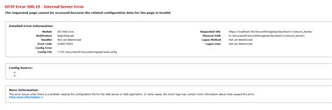 error 500 19 internal server error secureauth support