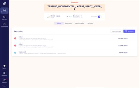 Mysql To Snowflake Incremental Loading Fails Connector Questions