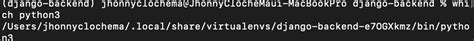 Path Recognize Python In Env Stack Overflow