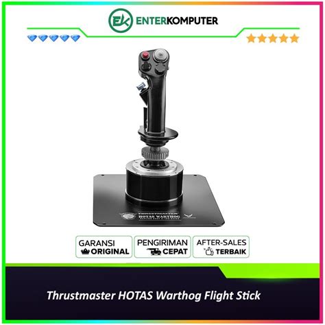 Jual Thrustmaster Hotas Warthog Flight Stick Shopee Indonesia