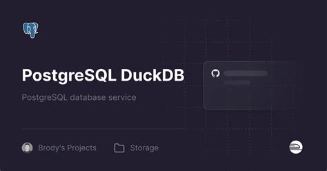 Deploy Postgresql Duckdb On Railway Railway