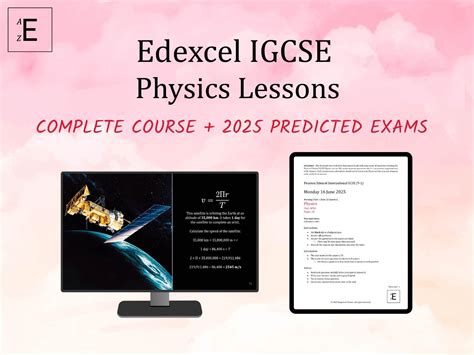 Edexcel Igcse Physics Lessons 2025 Predicted Exams The Complete Course Presentations