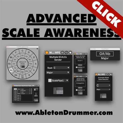 Advanced Scale Awareness Control For Ableton Live 12 Max For Live Devices