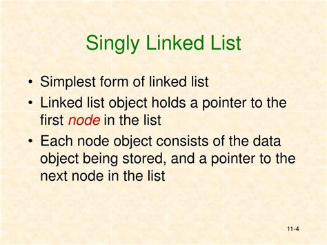 ppt the linked list adt powerpoint presentation free download id