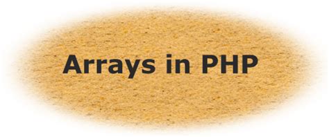 Arrays In Php Programing Languages