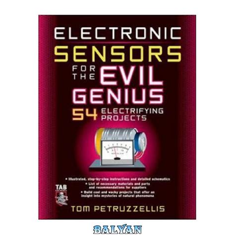 قیمت و خرید دانلود کتاب Electronic Sensors For The Evil Genius 54 Electrifying Projects