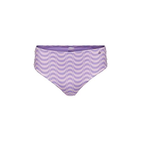 Buy Only Womens Barbara Peek A Boo Hight Waisted Bikini Brief Lilac Breeze