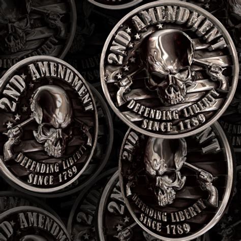 Second Amendment Coin 22 Pattern Crew Second Amendment Coin 22 Pattern Crew
