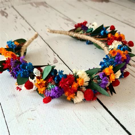 Flower Crown Headband Etsy