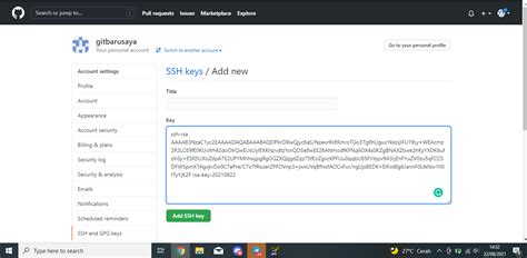 Cara Setup Ssh Key Menggunakan Windows 10 Pesona Informatika