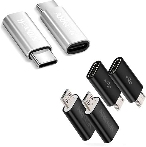 Amazon Com ARKTEK USB C Adapter Lighting To USB C Adapter And USB C To