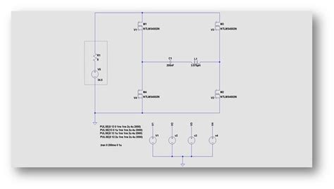 full schematic of the h‐bridge inverter with the thin inductor download scientific diagram