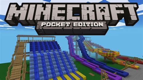 Amazing Water Park Minecraft Pocket Edition Youtube
