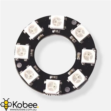 I Just Got One Of These 8 Led Rgb Neopixel Ring Ws2812b Is There A Way Of Using It Without