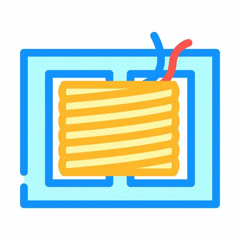 Transformer Electronic Component Chip Microchip Circuit Icon Download On Iconfinder