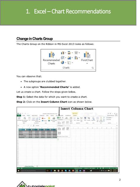Excel Charts Pdf