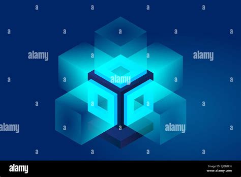 Server Digital Space Data Storage Data Center Big Date Conceptual Illustration Data Flow
