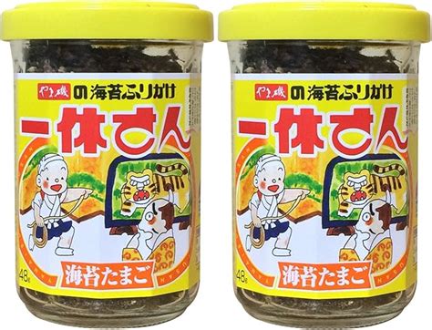 Jp やま磯の海苔ふりかけ 一休さん 〈海苔たまご〉 48g×2個セット 食品・飲料・お酒