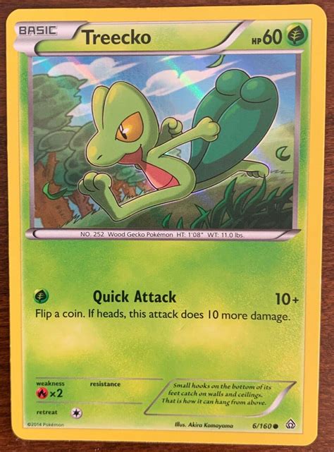 Treecko 6 Prices Pokemon Primal Clash Pokemon Cards