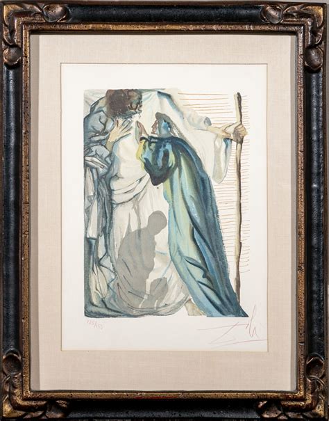 Salvador Dalí Divine Comedy Dante Alighieri Mutualart