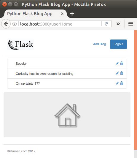 Flask Blog App Tutorial Update Delete