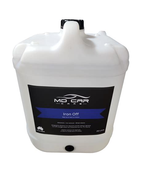Md Car Care Iron Off Ph Neutral Iron Remover And Wheel Cleaner Au