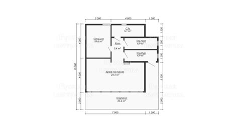 Дом А фрейм 10 на 8 5 Проект ДАФ 010 от компании Русская Построечка Русская построечка