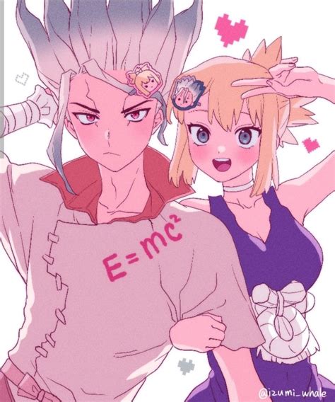 Senkuu X Kohaku Dr Stone Fanart Kohaku Ulquiorra And Orihime