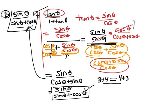 More Trig Proofs Math Trigonometry Showme