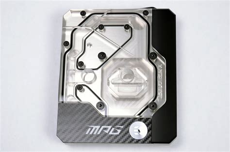 MSI MPG Z490 Carbon EK X Review Board Layout TechPowerUp