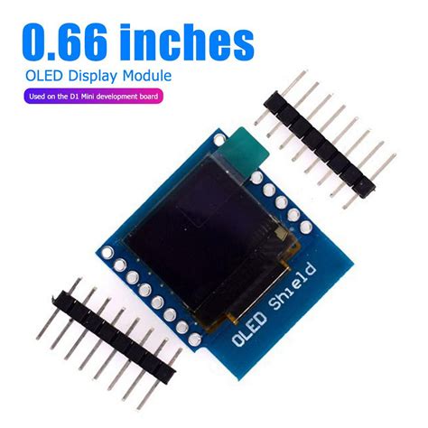 Módulo De Pantalla Oled De 066 Pulgadas 64x48 Iici2c Para Pantalla Wemos D1 Mini Lcd Walmart