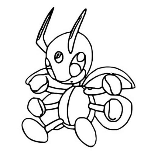 ภาพระบายสีโปเกมอนเลเดียน ดาวน์โหลด พิมพ์ หรือระบายสีออนไลน์ได้ฟรี