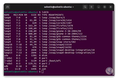 listar discos y particiones linux ️ solvetic