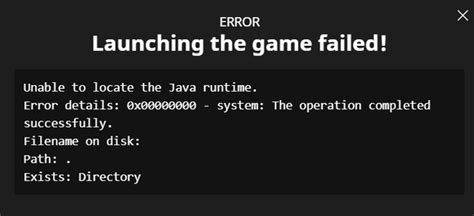 Game Failed To Launch Because Program Executed Successfully R