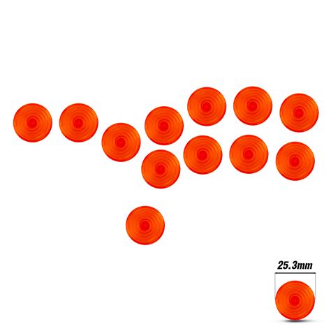 Mini Hitbox Arcade Fighting Joystick Switch Button Cover For Diameter