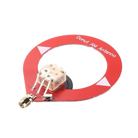 500khz 2000khz Red Donut Mw Am Antenna Mini Loop Antenna Suitable For Malachite Malahit